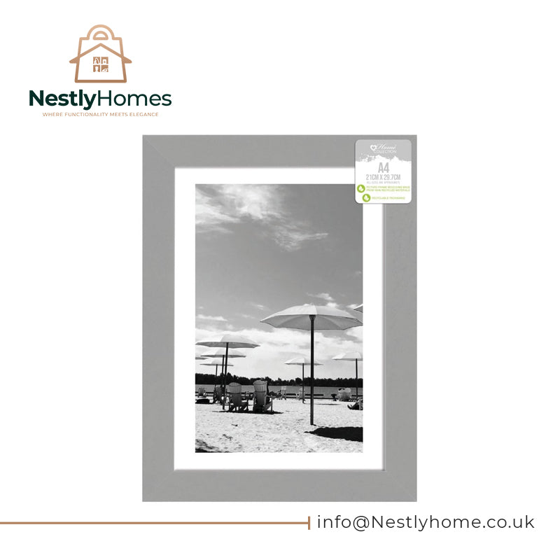 Home Collection Frame Grey A4 – Nestly Home