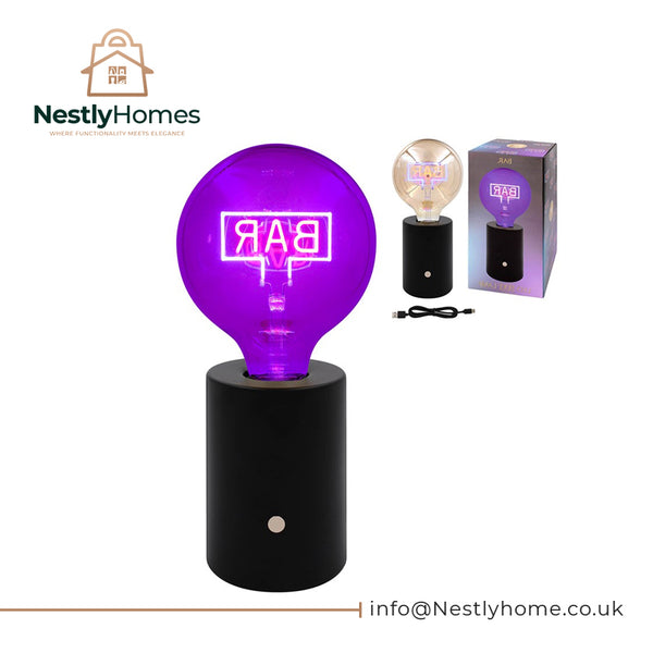 Led Text Lamp Bar – Nestly Home