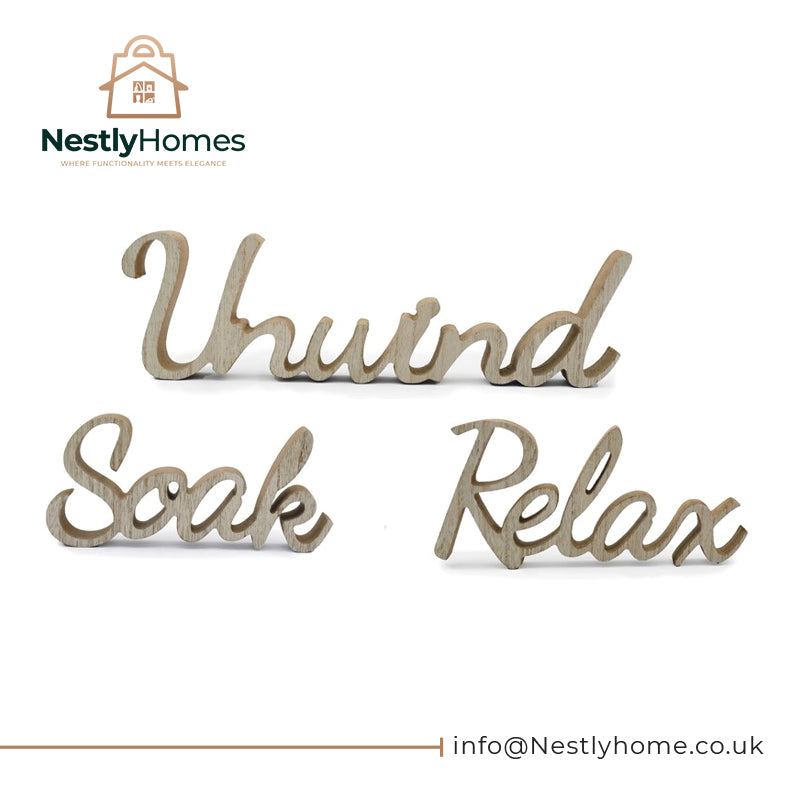 Wooden Word Deco – Nestly Home
